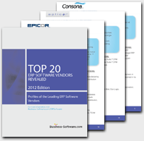 Top 20 ERP Software Vendors Revealed